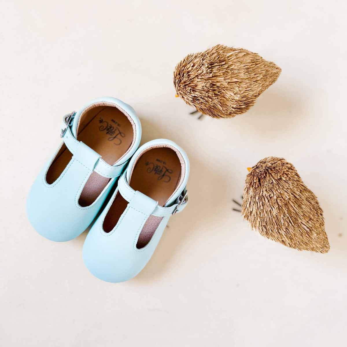 Robins Egg T-Bars – Little Toe Co.