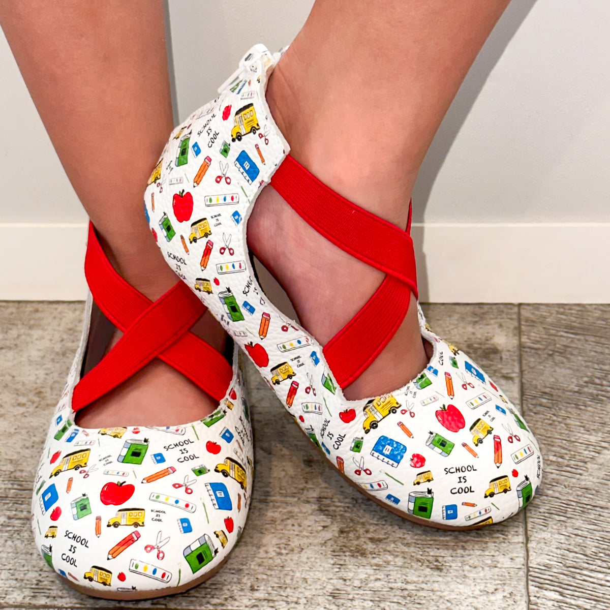 School Is Cool Ballet Flats – Little Toe Co.
