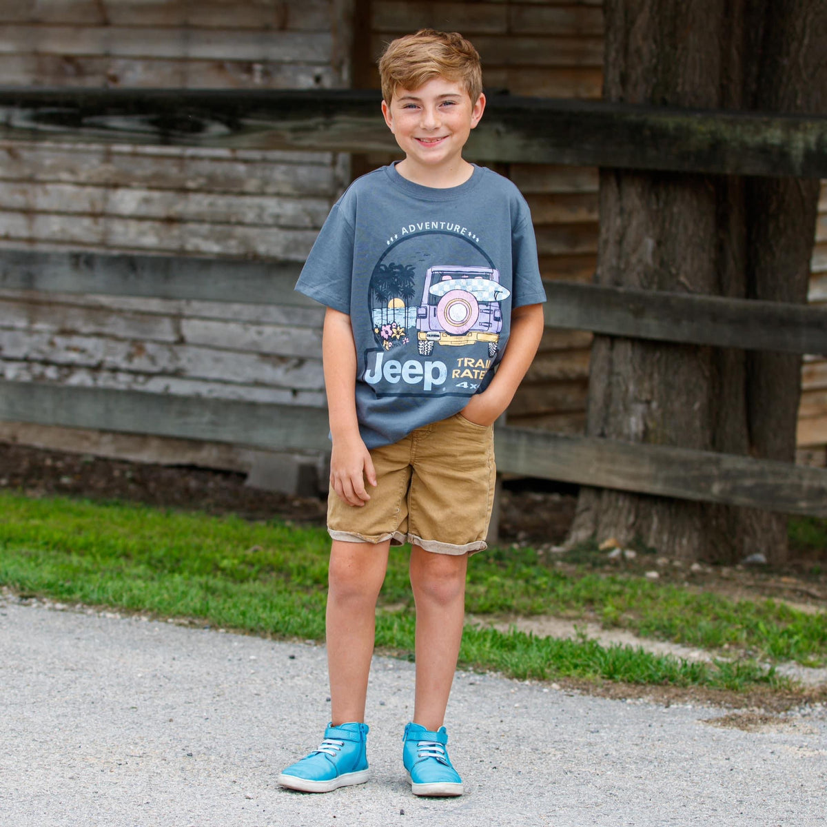 Capri Blue High Top Sneaks – Little Toe Co.