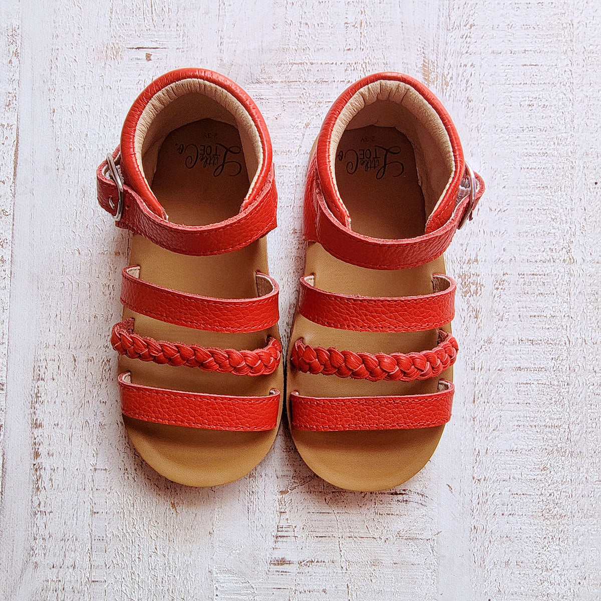 Cherry Red Hippies – Little Toe Co.